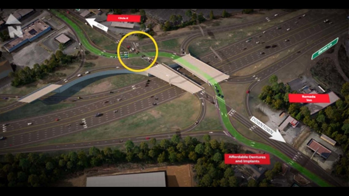 Heads up, drivers: Lane shift ahead on Broad River Road at I-20 | wltx.com
