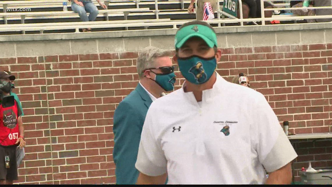 Coastal Carolina head football coach gets a new deal | wltx.com