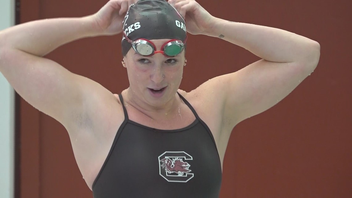 USC Swimmer overcomes five heart surgeries to stand a top Gamecoc ...