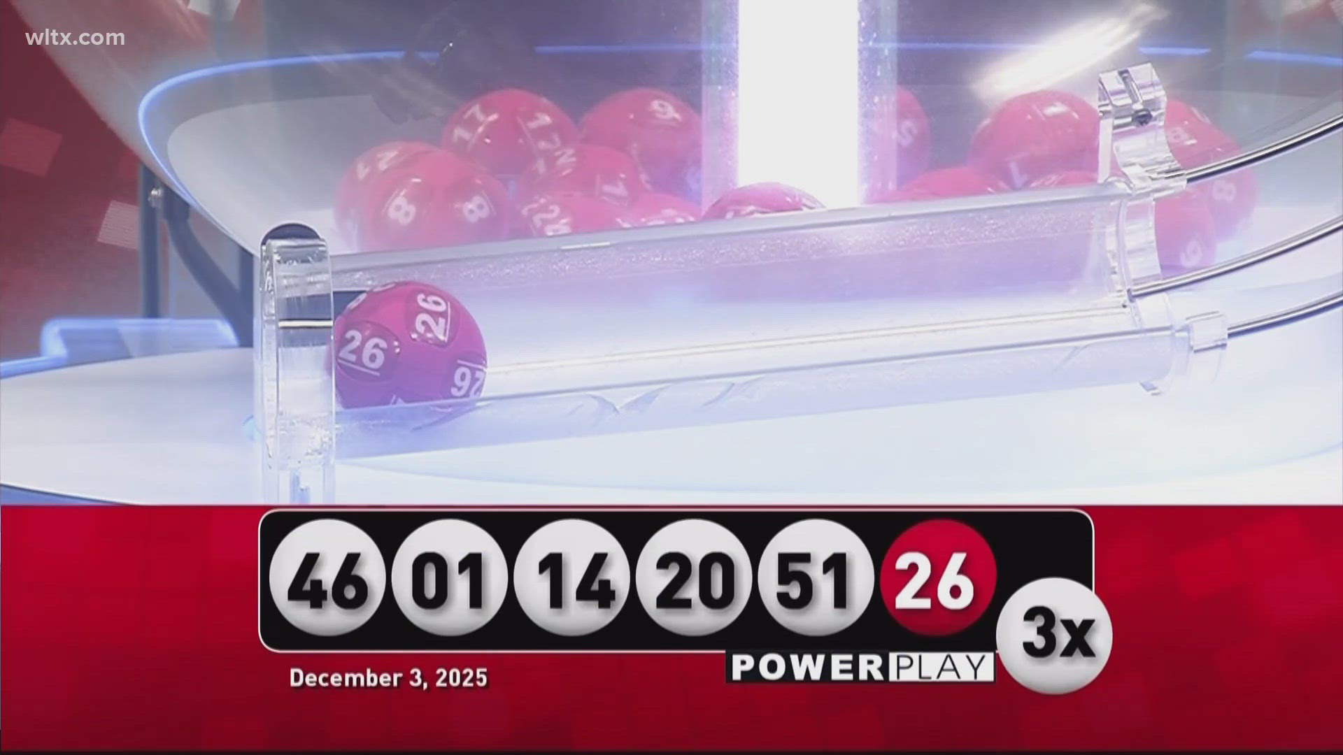 Powerball: December 3, 2025 | wltx.com
