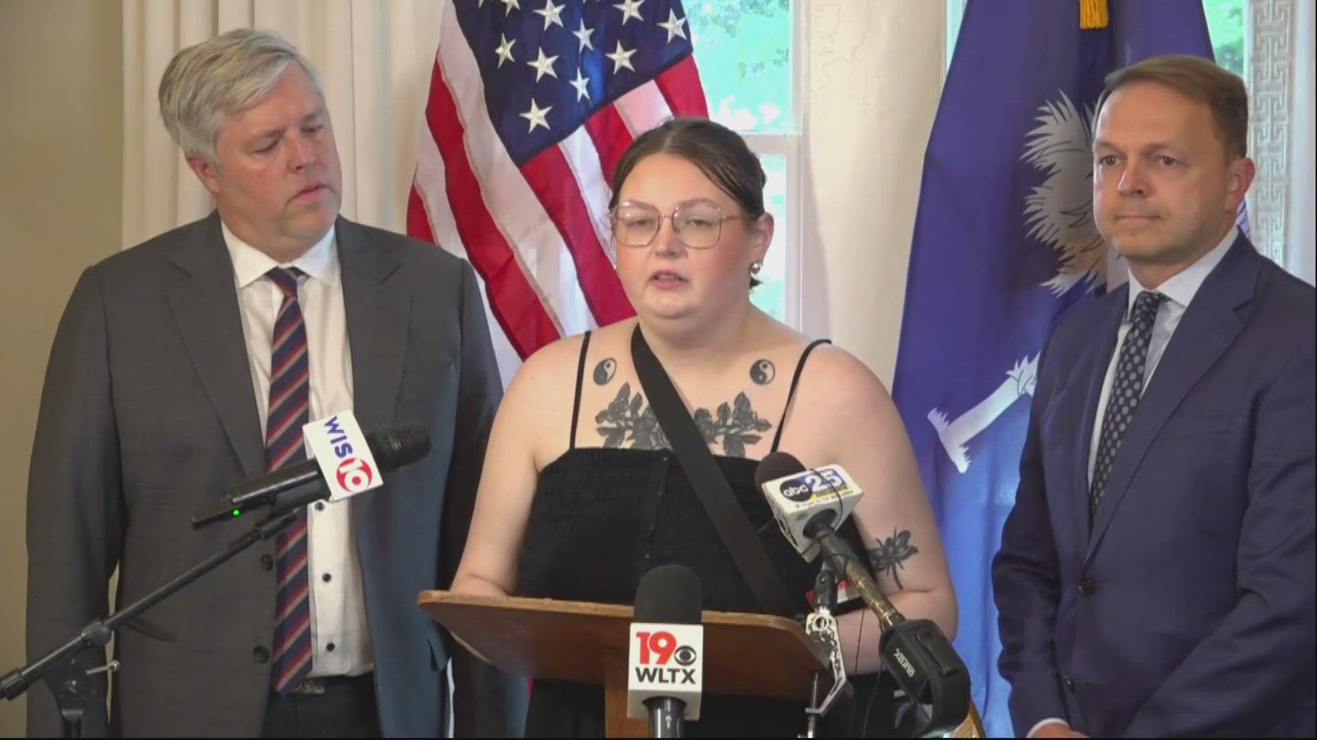 Widow of Trooper Dennis Ricks speaks for first time since his death | wltx.com