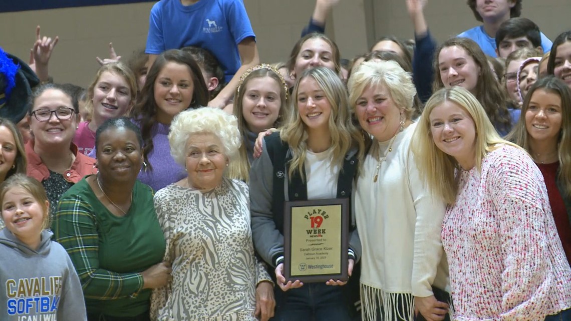 Calhoun Academy senior is a News19 Player of the Week | wltx.com