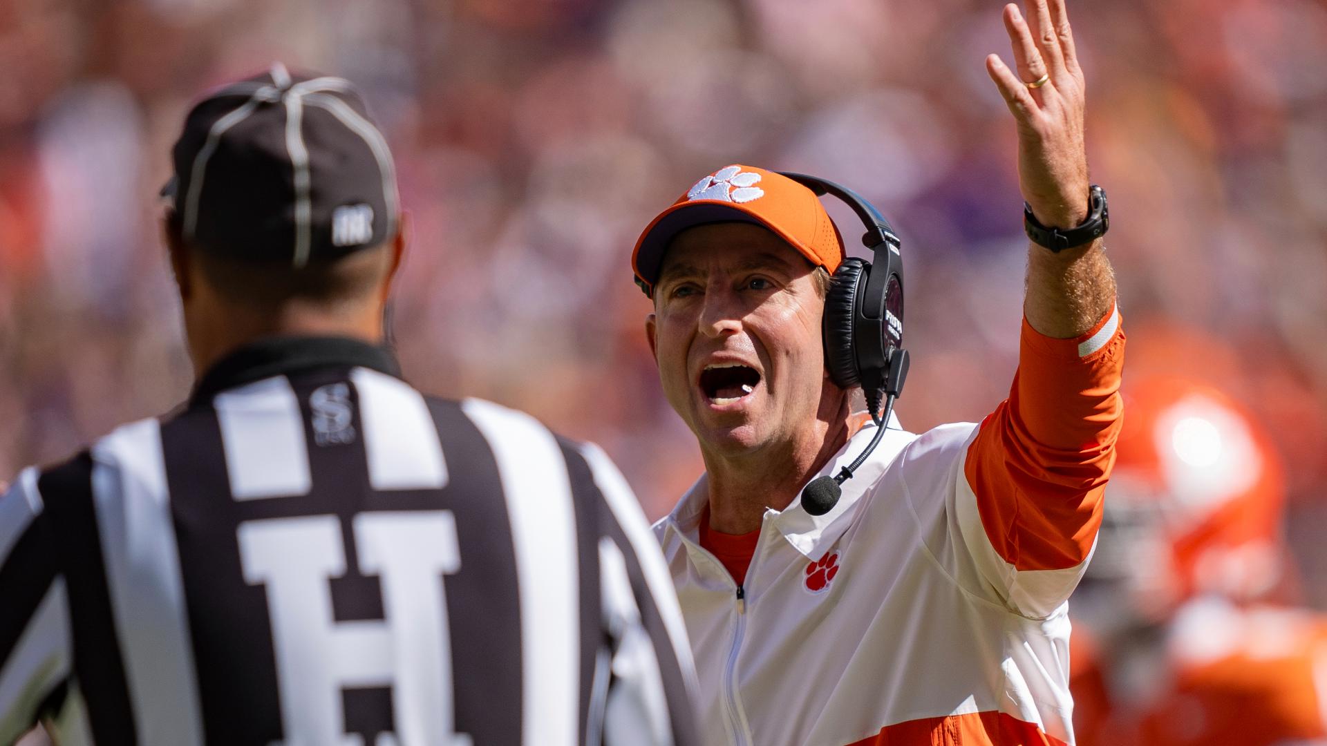 Clemson coach challenged at polls while trying to vote | wltx.com