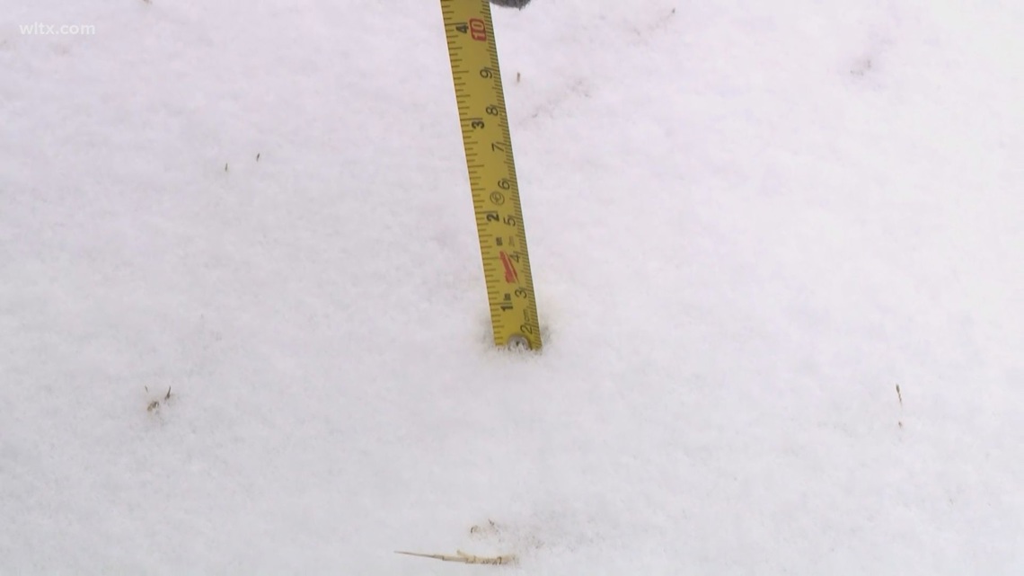 Snow coats downtown Camden as roads remain relatively quiet | wltx.com