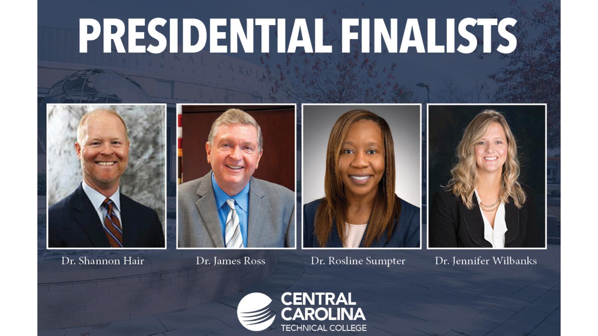 Central Carolina Technical College names four finalists in presidential ...