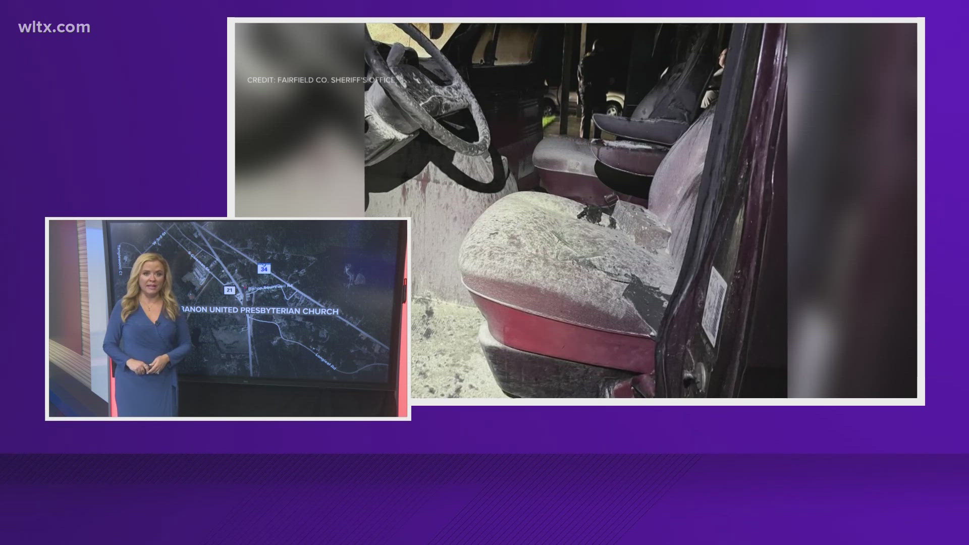 Church van set on fire prompts investigation by SLED, ATF in Fairfield ...