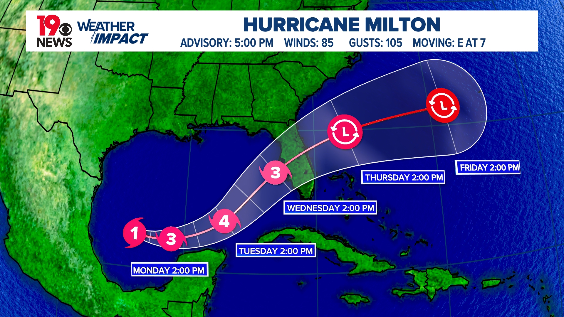What impact will Hurricane Milton have on South Carolina? | wltx.com