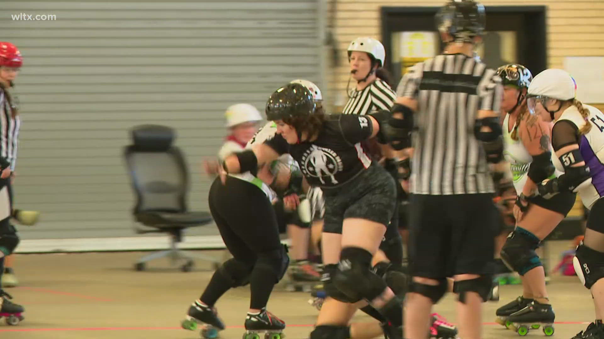 Roller derby teams clash at Columbia’s Soda City Smackdown | wltx.com