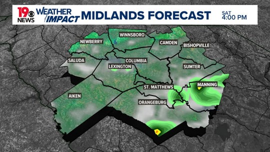 Columbia SC weather forecast brings rain and thunderstorms this weekend ...