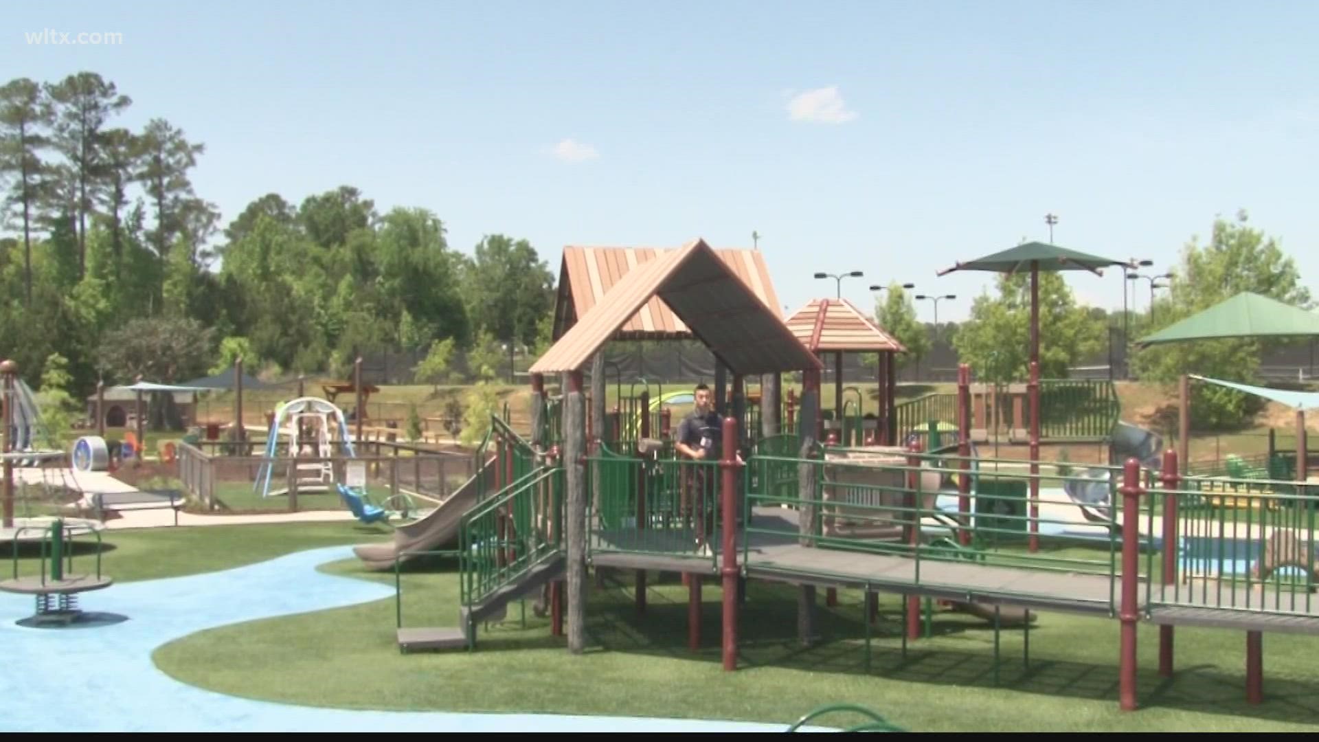 Leo's Landing inclusive playground at Saluda Shoals expands | wltx.com