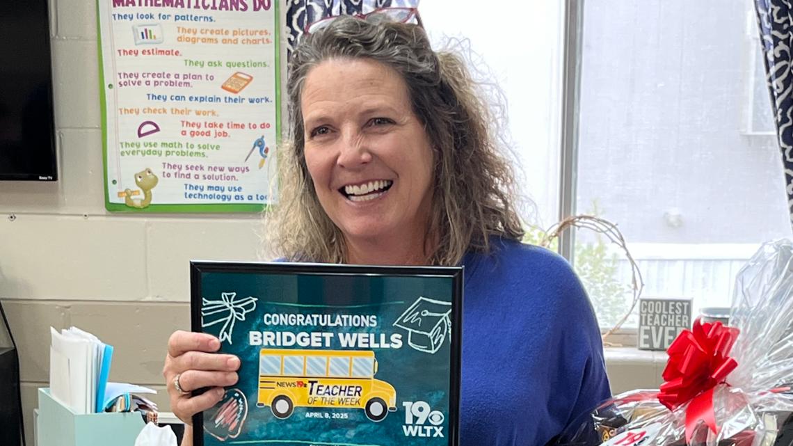 Clarendon Hall's Bridget Wells is a News 19 Teacher of the Week | wltx.com