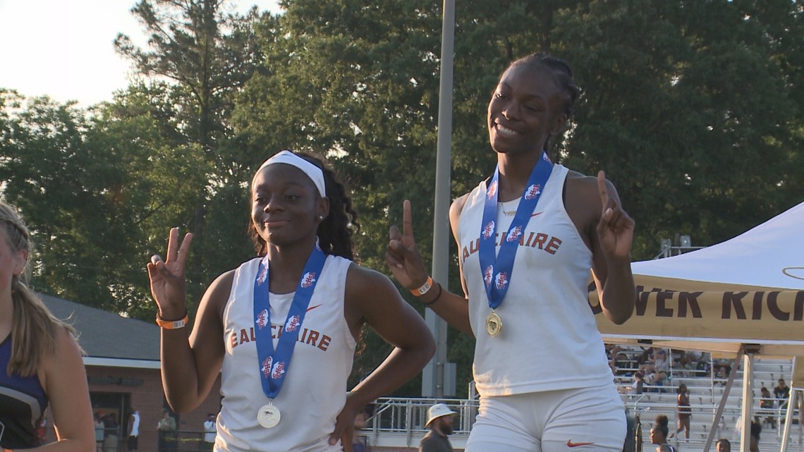 Athletes shine on a Friday night at the state track meet | wltx.com