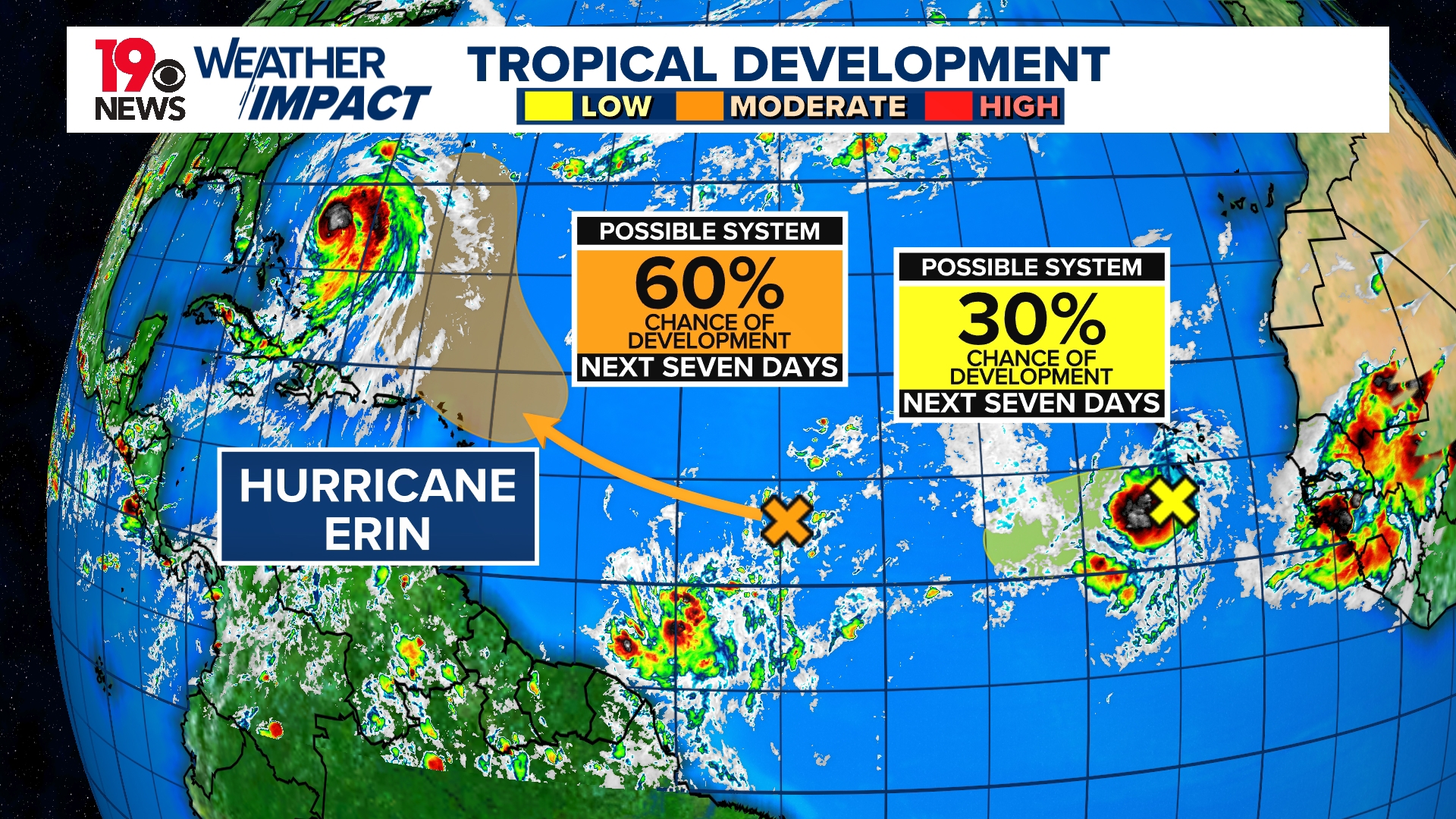Hurricane Erin maintains Category 2 status near Bermuda | wltx.com