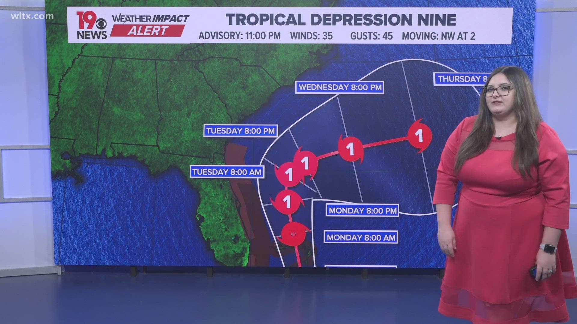 Tropical Depression Nine: What might it do to South Carolina? | wltx.com
