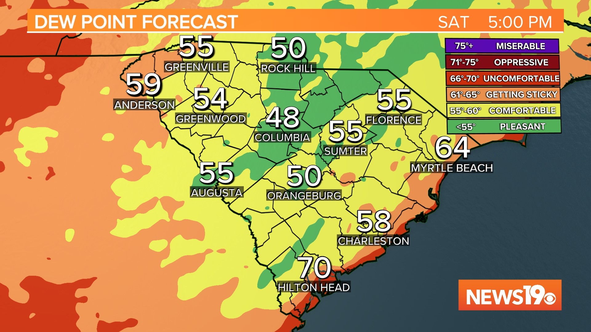 10 Day Forecast on WLTX in Columbia | wltx.com