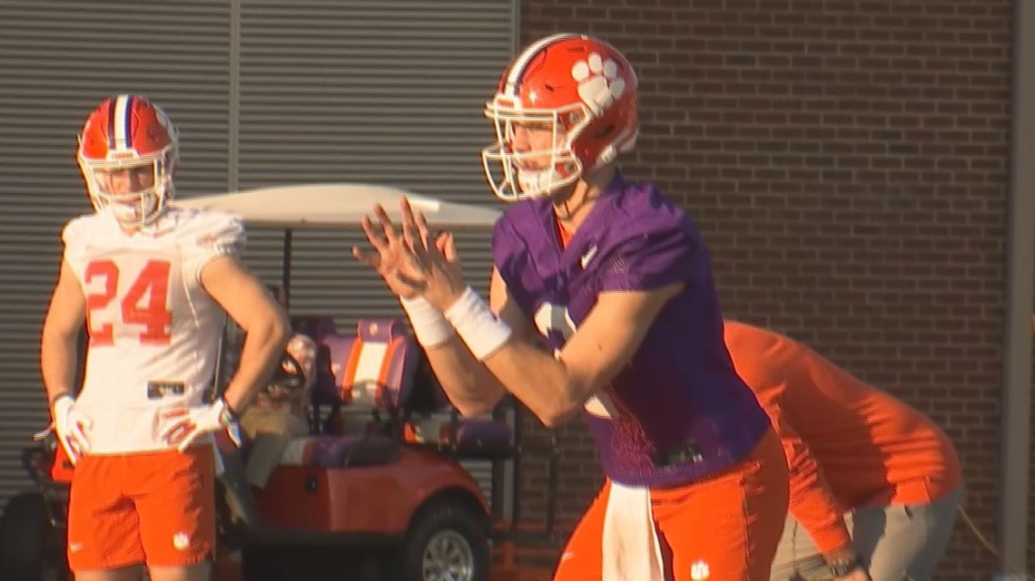 Clemson kicks off spring practice | wltx.com