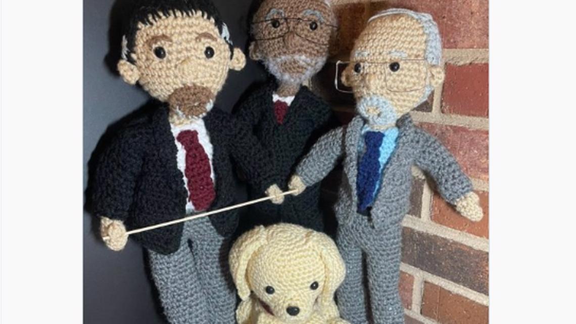 Alex Murdaugh trial characters transformed into crochet dolls | wltx.com
