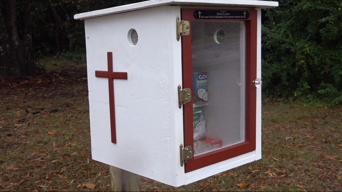 Blessing Boxes pop up in Camden | wltx.com