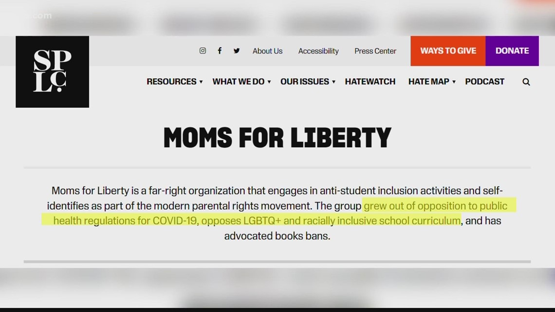 SPLC releases latest data on hate, includes 2 SC parents' groups | wltx.com