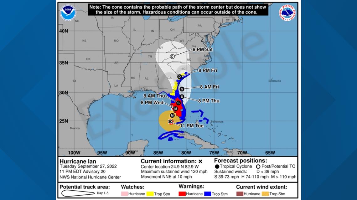 NHC to update forecast cone for clearer storm impact awareness | wltx.com