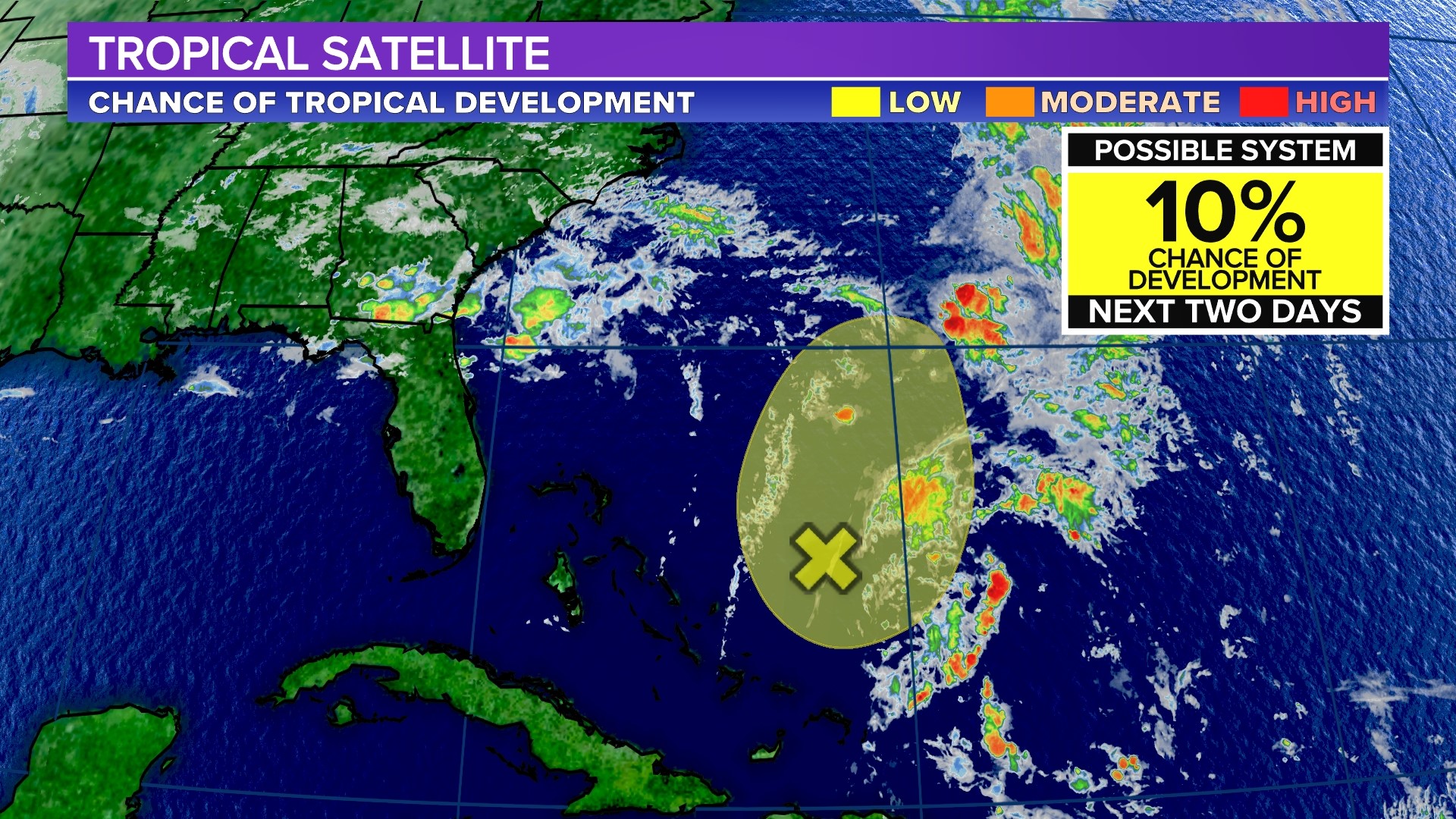 Potential tropical system off US East Coast | wltx.com
