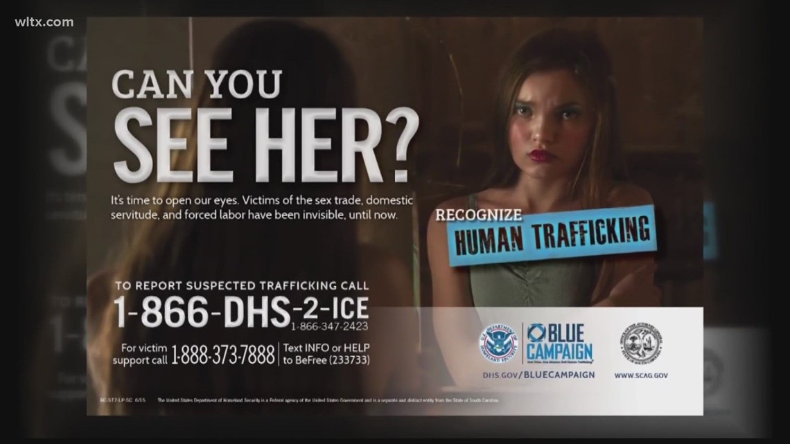 Human trafficking data released for South Carolina | wltx.com