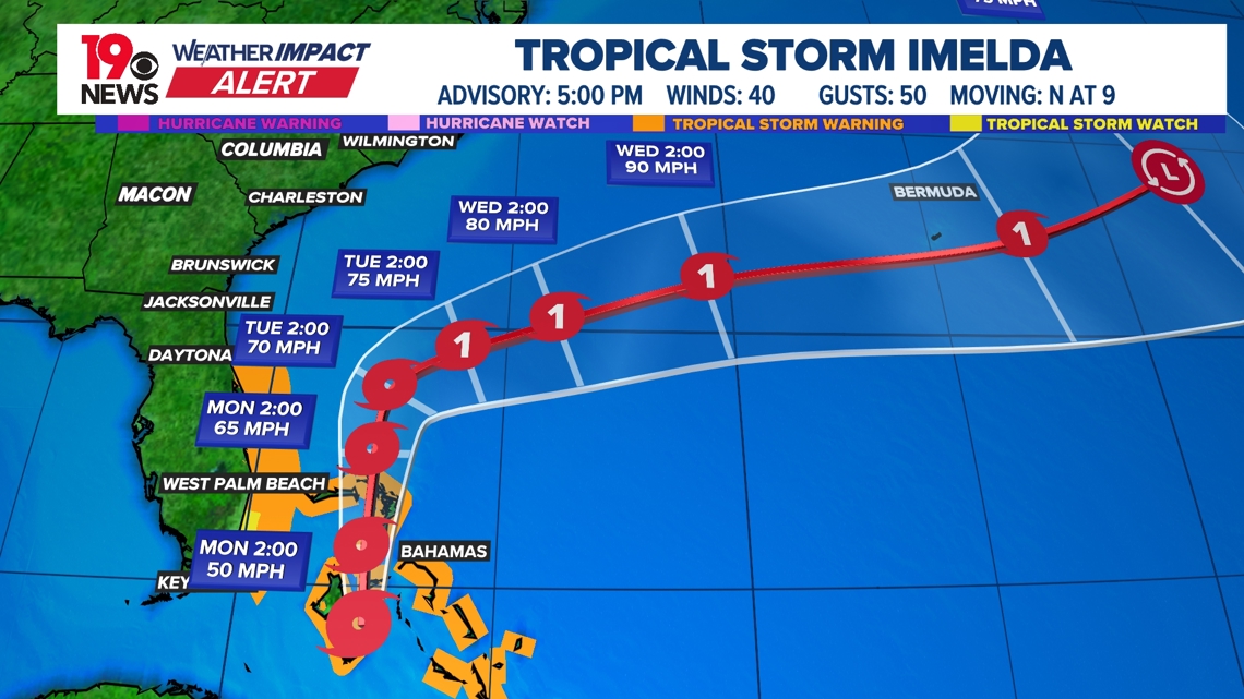 Will Tropical Depression Nine hit South Carolina? | wltx.com