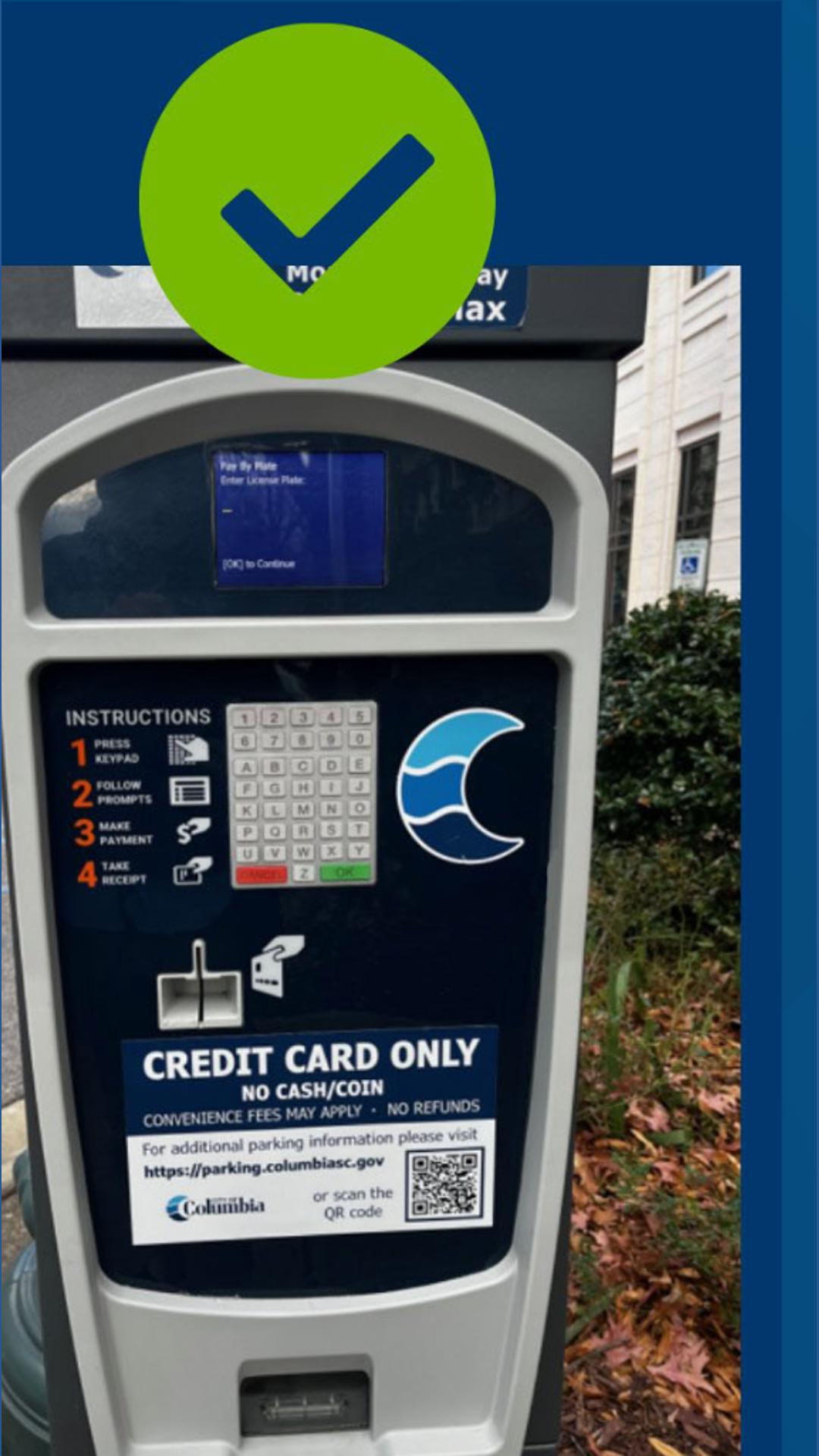 Potential scam QR code found on Columbia parking meter; city issues ...