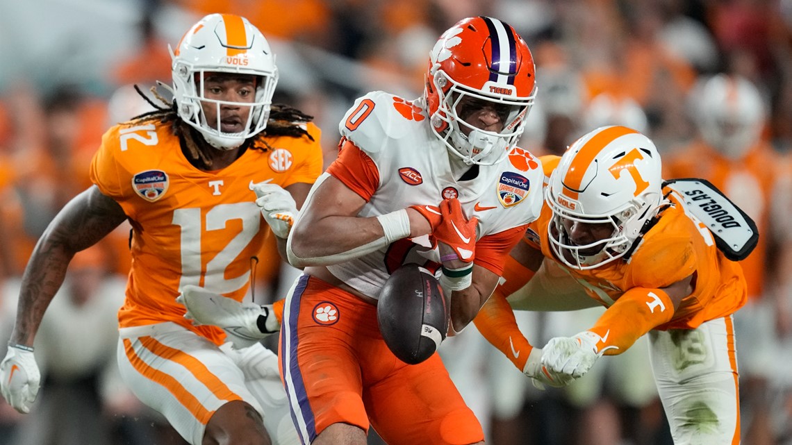 Clemson Tennessee final score and game summary | wltx.com