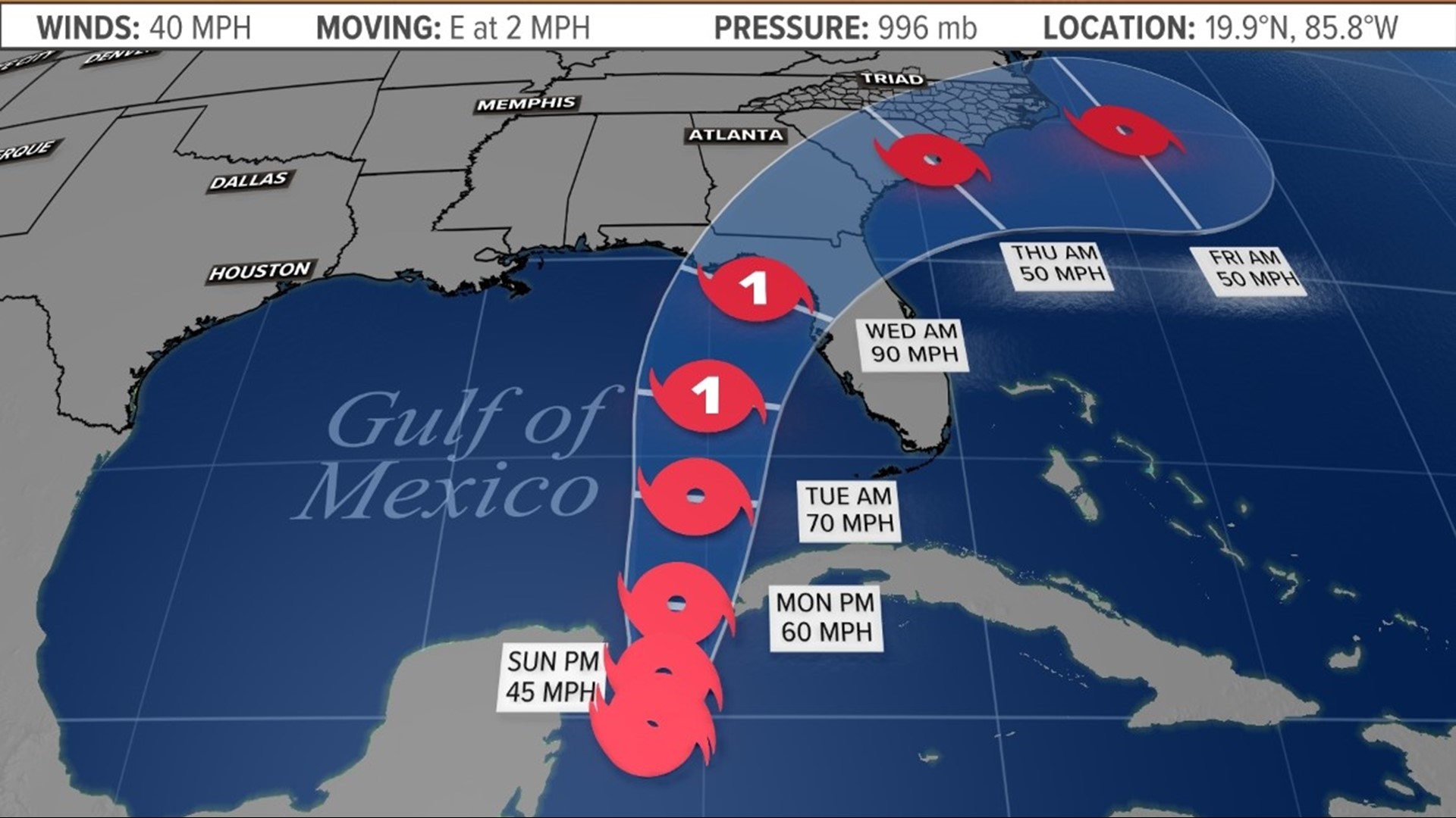 Tropical Storm Idalia Forms Poses Concern For South Carolina
