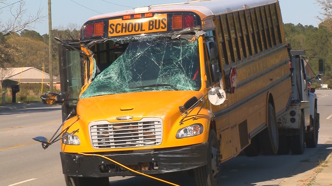 'Like a bomb going off': New details in school bus crash that damaged a ...