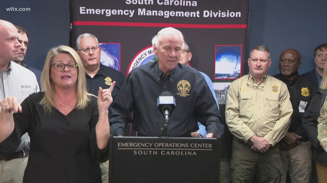 SC Governor Henry McMaster gives update on winter storm | Full video ...