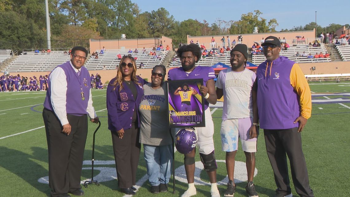 Benedict College closes out the 2024 season with a win on Senior Day ...