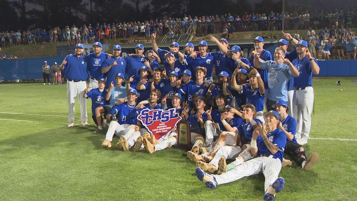 James Island, Airport, Batesburg-Leesville win 2025 baseball titles ...