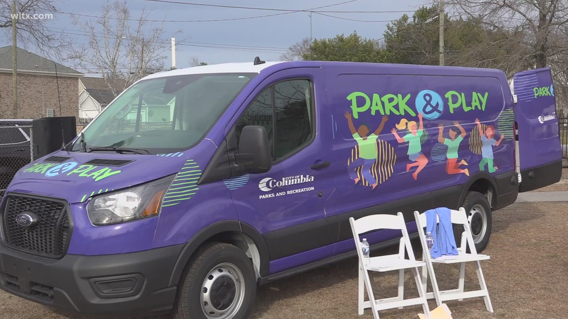Columbia debuts new mobile park and play van | wltx.com
