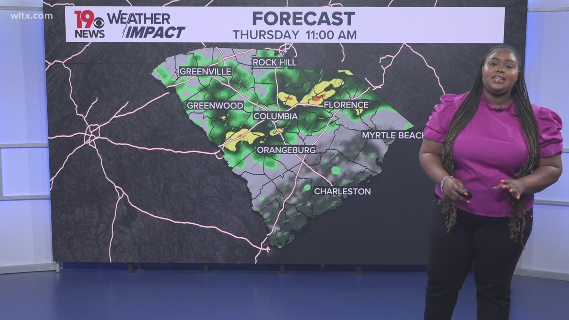 Warm and sunny Tuesday to change to wet and cloudy Wednesday | wltx.com