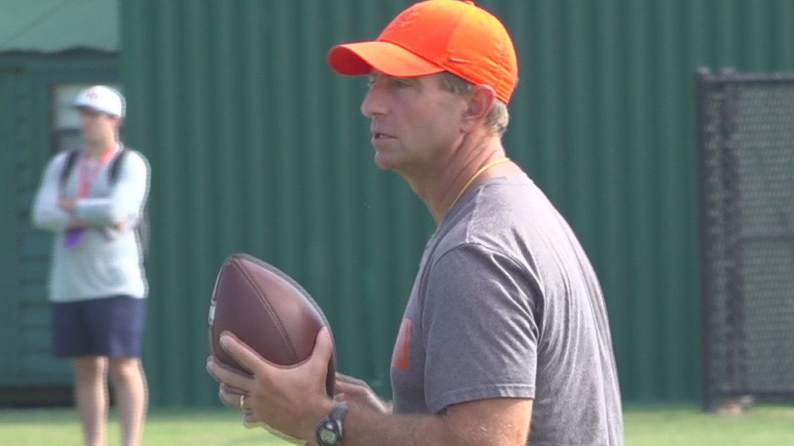 Dabo and the Tigers preparing for a clash of the heavyweights | wltx.com