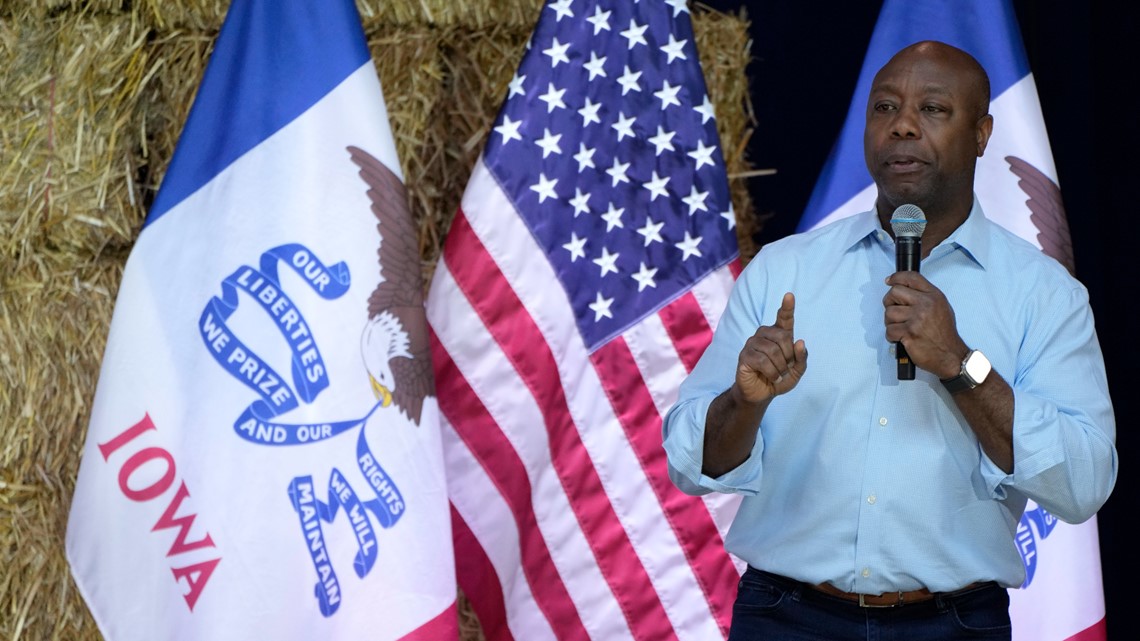 Tim Scott shifts campaign staff to go 'all in on Iowa | wltx.com