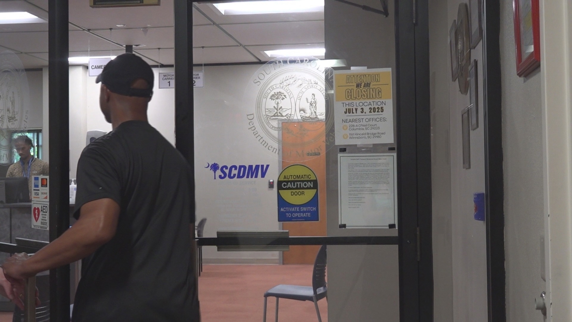 Blythewood DMV branch will close in July | wltx.com