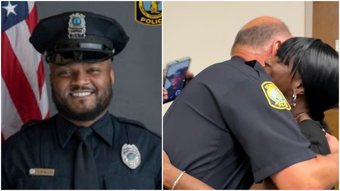 Columbia Officer Tyrell Owens-Riley honored a year after death | wltx.com