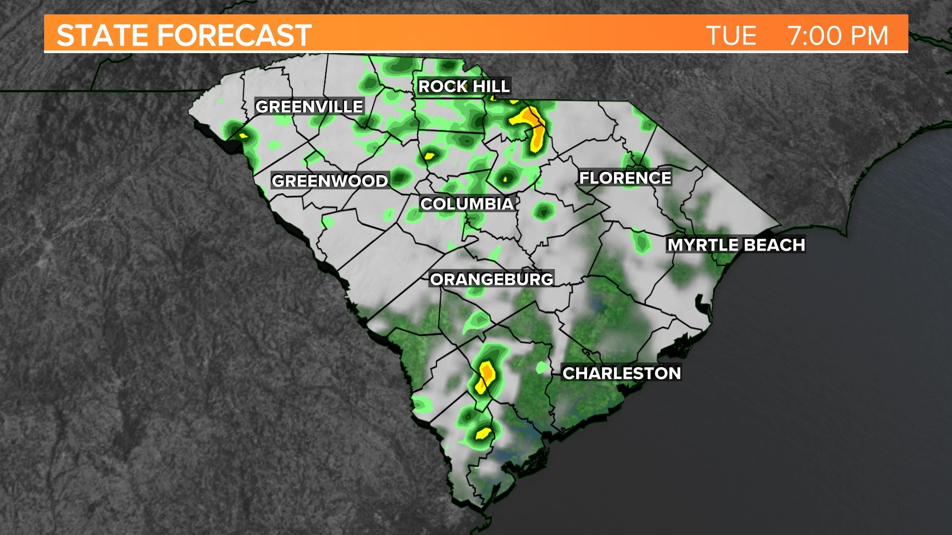 Cooler, Rainy South Carolina Weather | wltx.com
