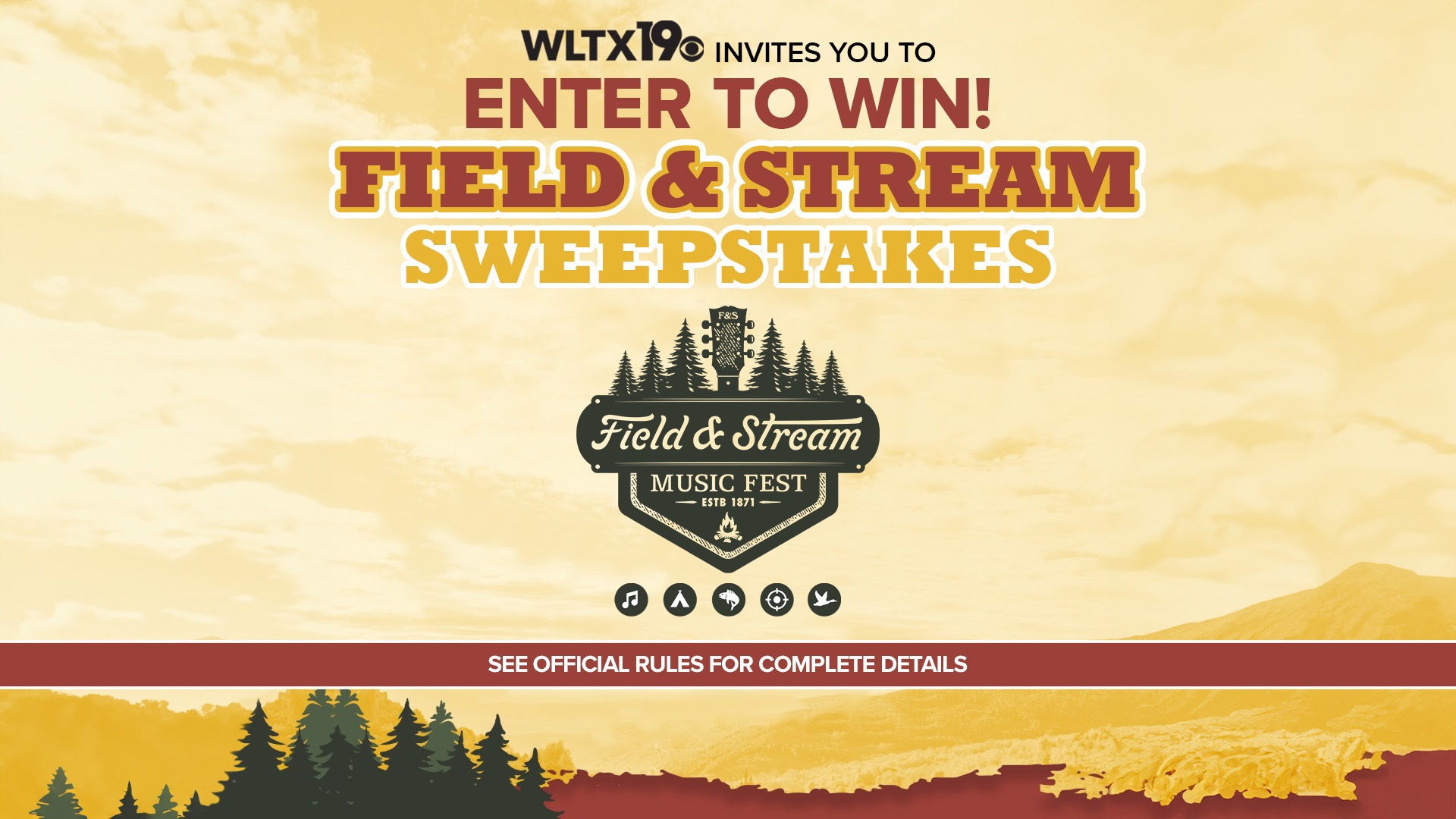 How to enter the Field & Stream Music Fest tickets sweepstakes | wltx.com