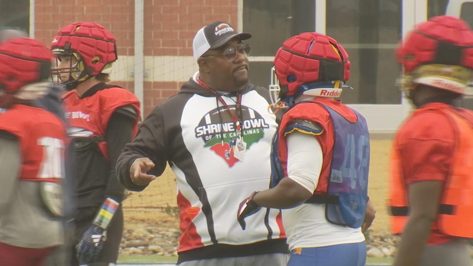 Longtime high school coach will lead the South Carolina Shrine Bowl ...