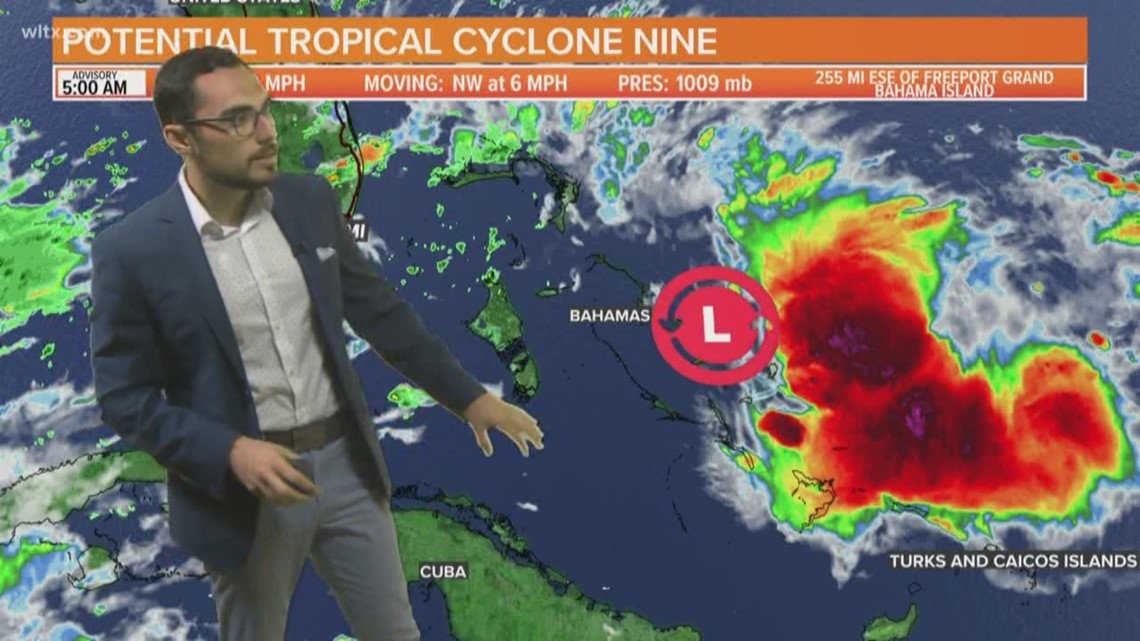 Potential Tropical Cyclone 9 to impact Southeast U.S. this weekend ...