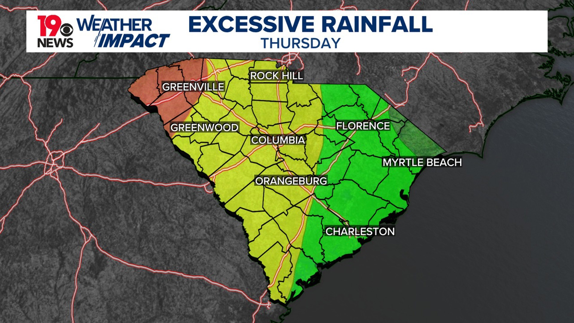 Tropical system to bring rain, wind, and storms to South Carolina ...
