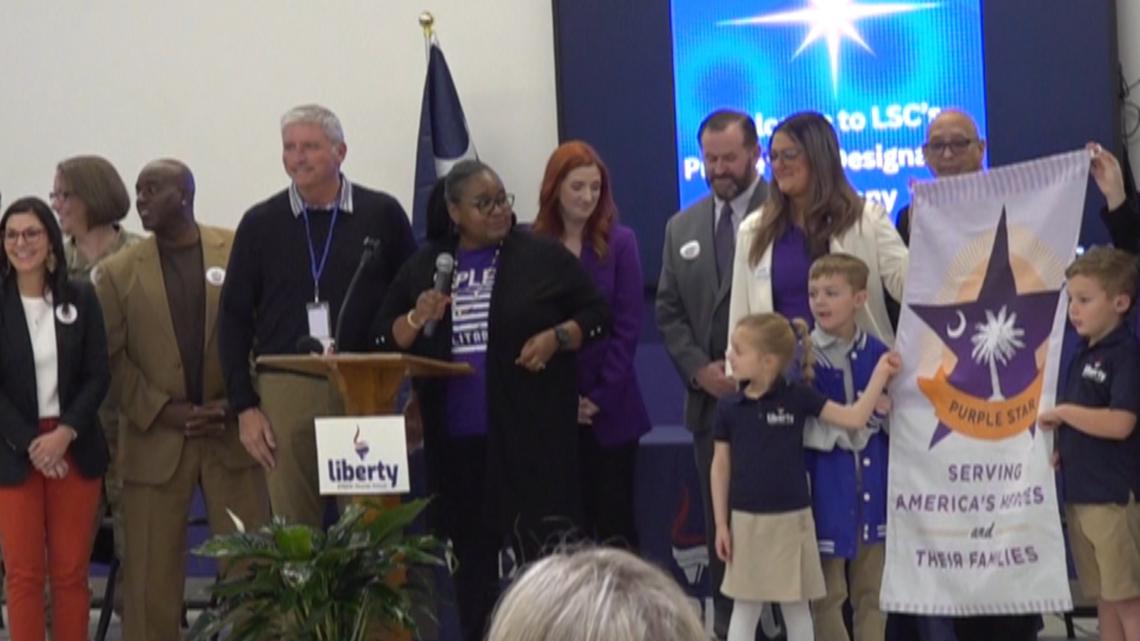 Liberty STEAM Charter School earns purple star designation | wltx.com