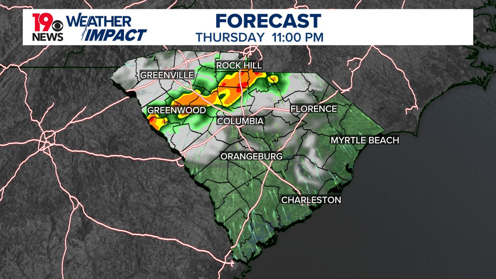 Showers return to South Carolina tonight and Friday | wltx.com