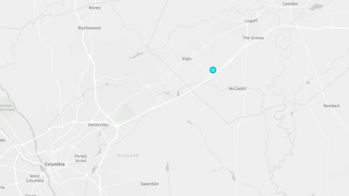 Early morning earthquake rumbles through the Midlands | wltx.com