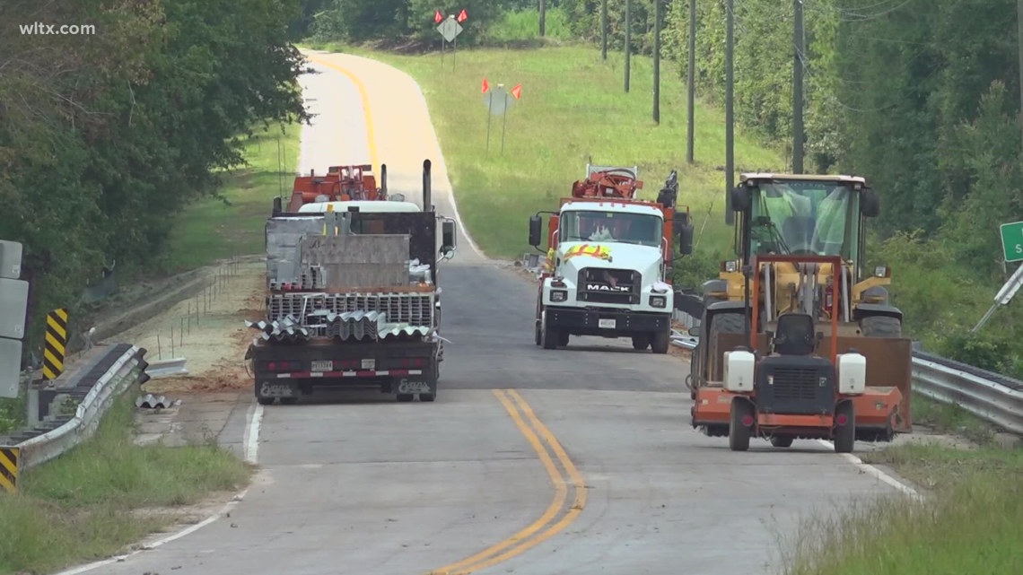 Bull Swamp bridge expected to open in August | wltx.com