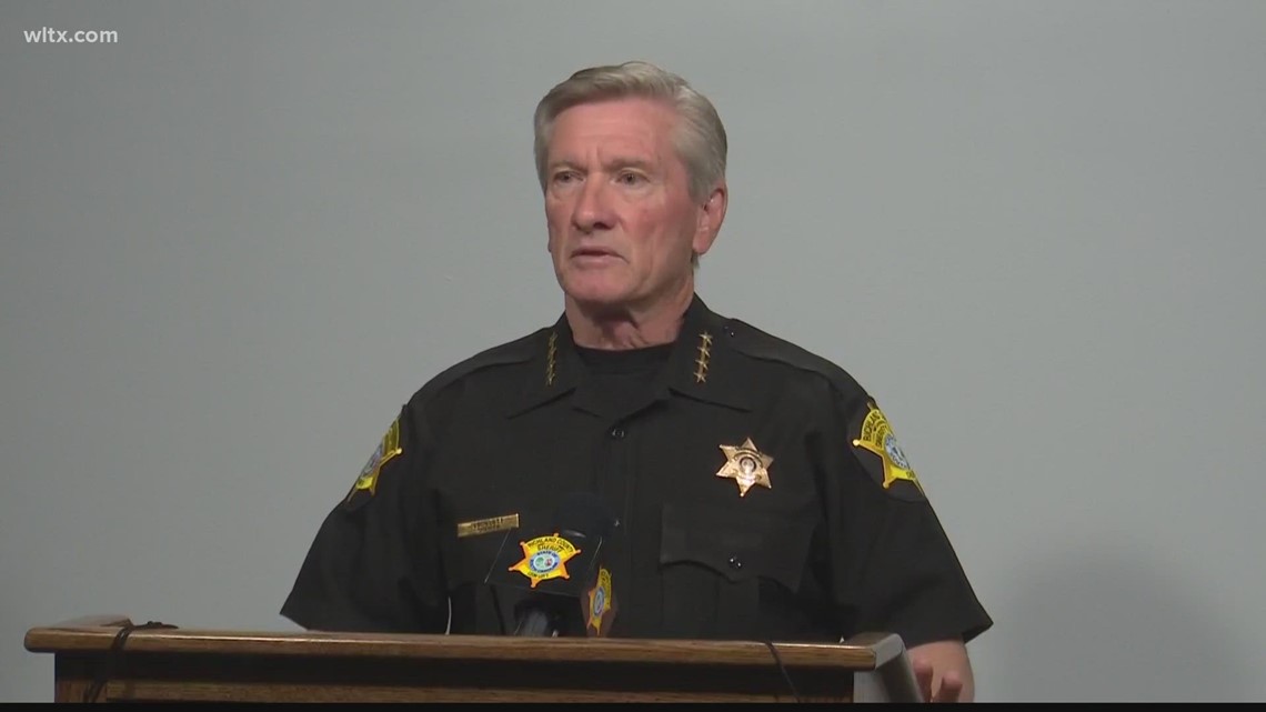 Sheriff Leon Lott reaction to Meadowlake Park shooting in SC | wltx.com